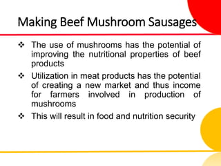 Meat value addition | PDF