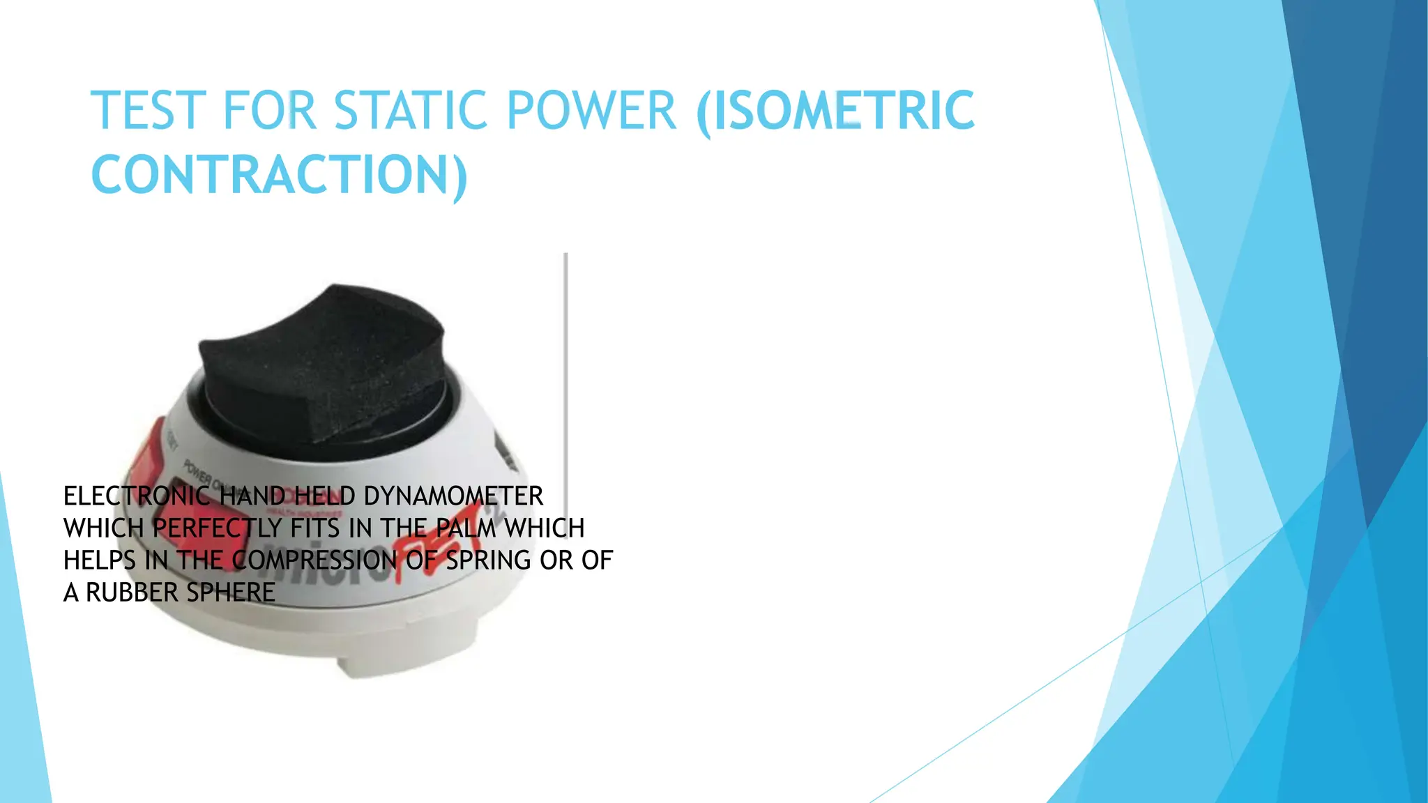MEAUREMENT OF STATIC AND DYNAMIC POWER TEST.pptx
