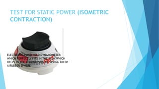 MEAUREMENT OF STATIC AND DYNAMIC POWER TEST.pptx