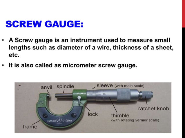 Measuring instruments ppt | PPTX