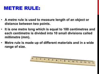 Measurement Tools For Length