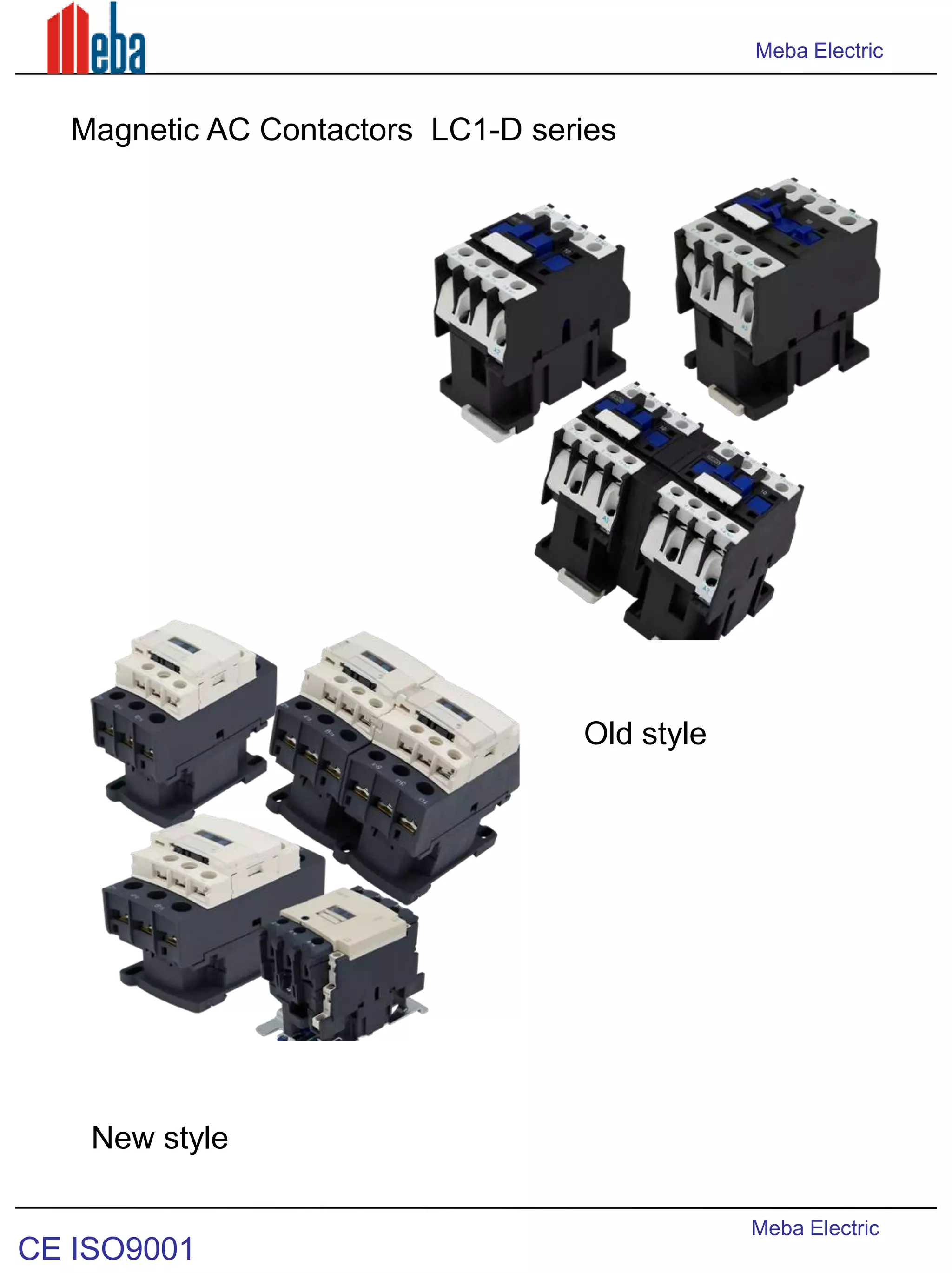 Meba electric ac contactors 3 | PPT