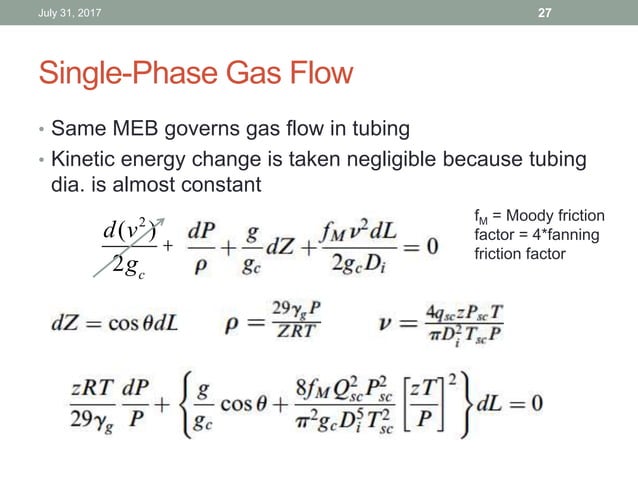 MEB and Wellbore Performance | PPTX | Physics | Science