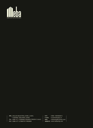 Meba Surge Protective Device Catalogue | PDF