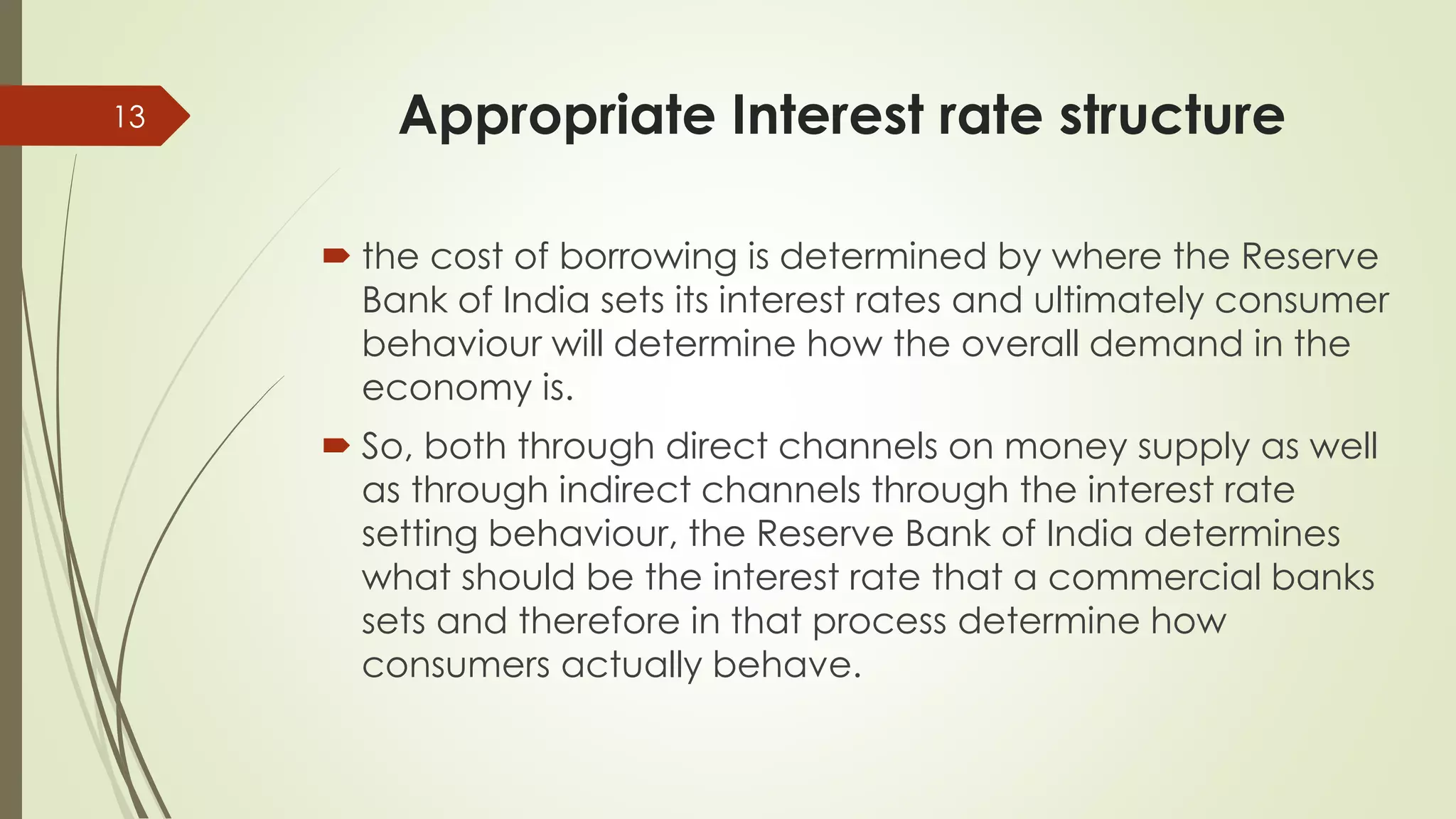 Role of Reserve Bank of India in Economic Development | PPTX