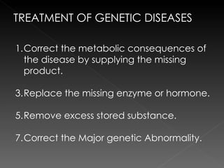 Common Genetic Diseases | PPT
