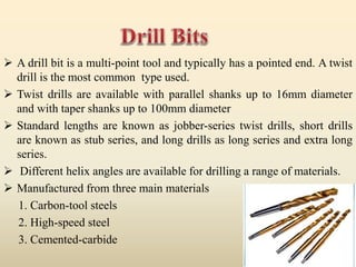 Drilling machine | PPTX