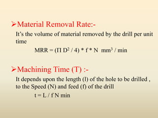 Drilling machine | PPTX