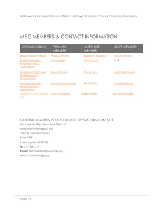 MEC Charter Document | PDF