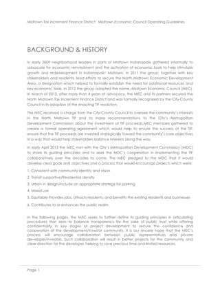 MEC Charter Document | PDF