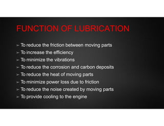 MEC258A-IC Engines-Lubrication System in IC Engine.pptx