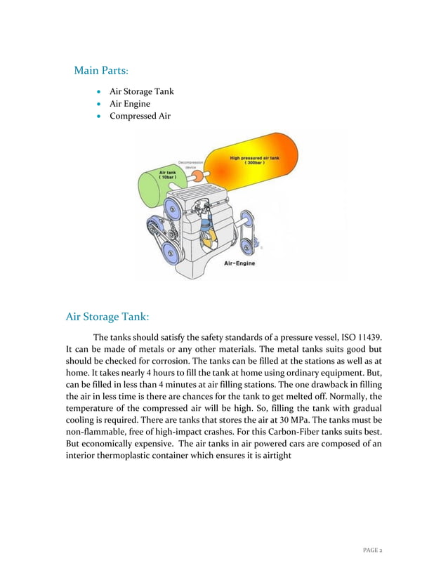 COMPRESSED AIR VEHICLES THE FUTURE HYBRIDS | PDF