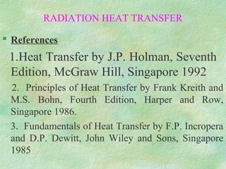 Mec3609 ht radiation | PPT