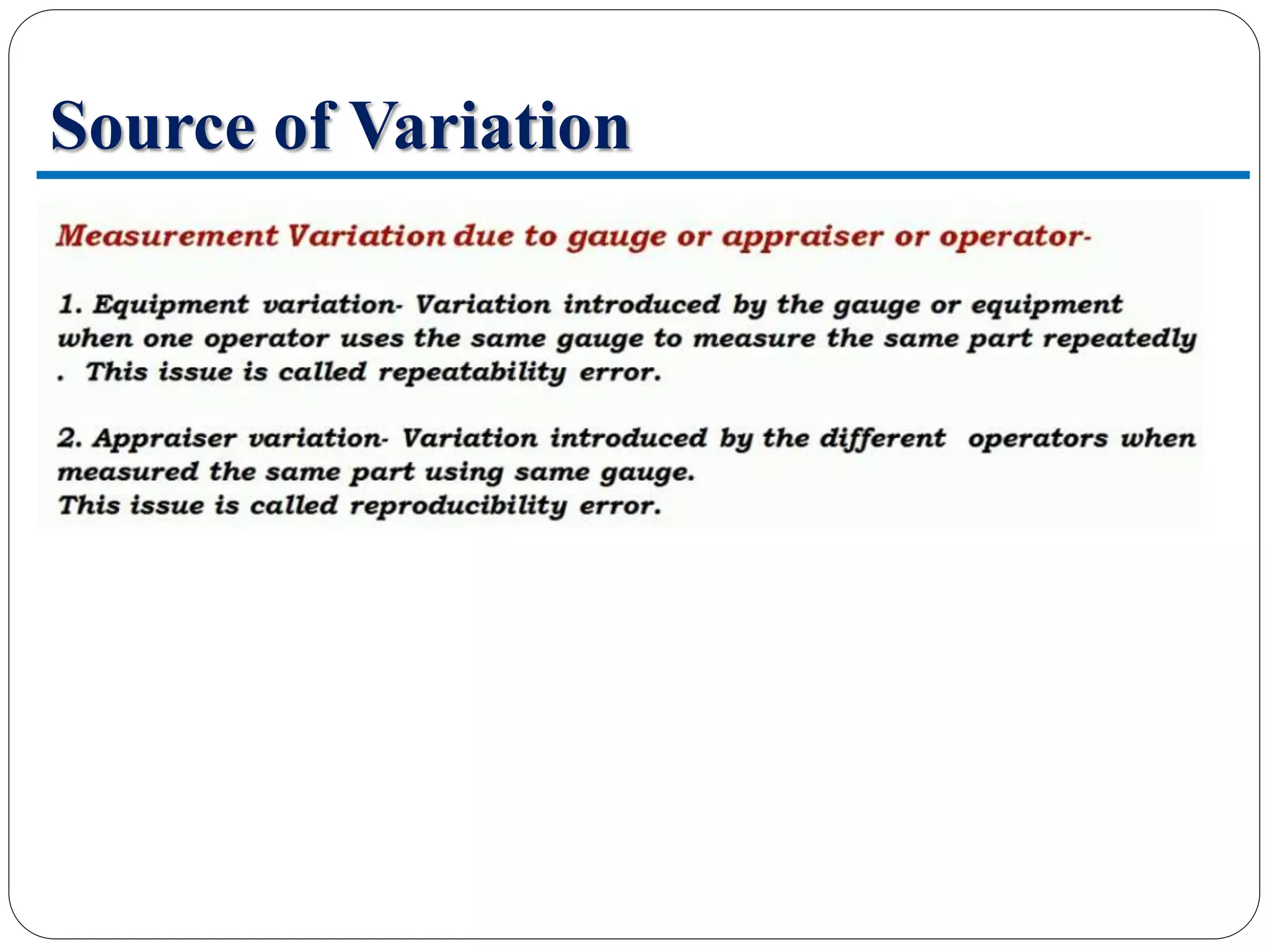 MEC395 Measurement System Analysis (MSA) | PPTX