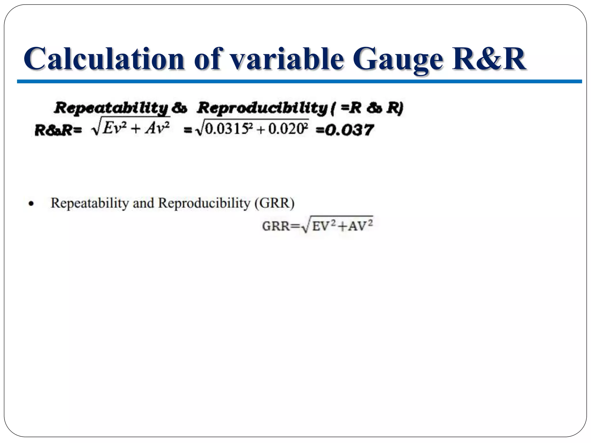 MEC395 Measurement System Analysis (MSA) | PPTX