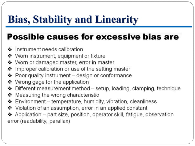 MEC395 Measurement System Analysis (MSA) | PPT