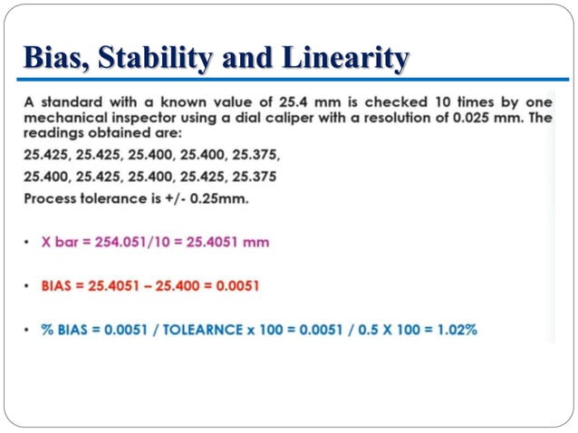 MEC395 Measurement System Analysis (MSA) | PPT