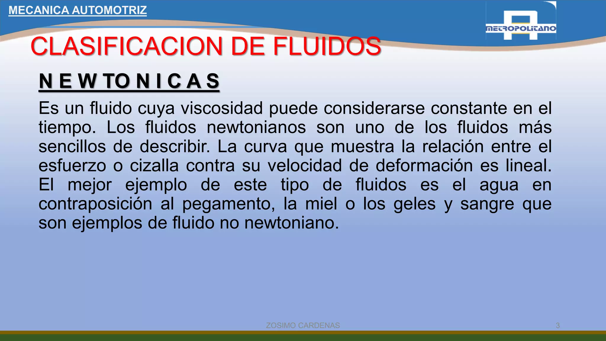 Mecanica de fluidos | PPT