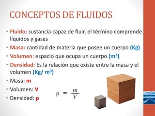 Mecanica de fluidos 1 | PPTX