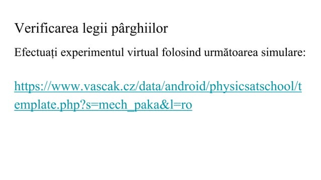 Mecanisme simple. parghia | PPTX