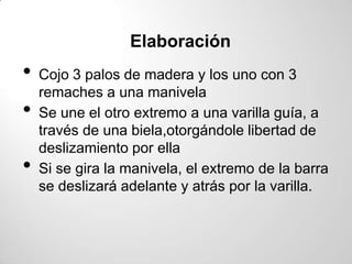 Mecanismo de 3 y 4 barras Daniele Masciullo, Ana Maria Castiblanco 1002 ...