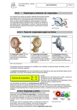 Mecanismos y-ejercicios | PDF