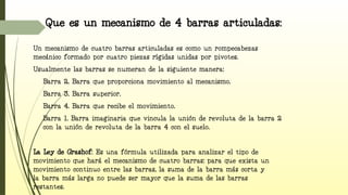 Mecanismos de sistema articulado de barras | PDF