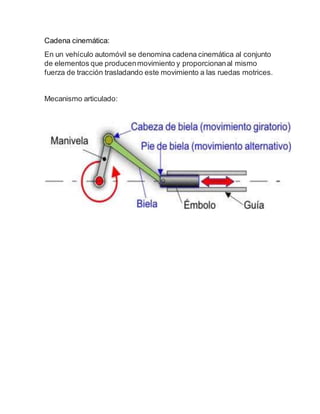 Mecanismos articulados | DOCX