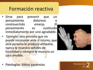 Mecanismes de defensa | PPTX