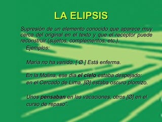 Mecanismos de la cohesión | PPT