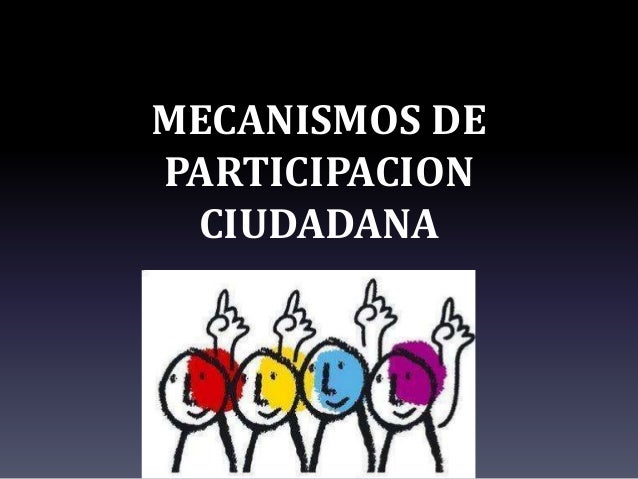 Mecanismos De Participación Slideshare