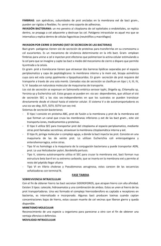 Mecanismos de patogenicidad | DOCX