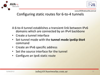Mecanismos de transicion pv6 | PPT