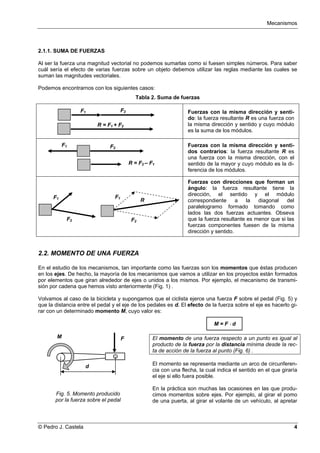 Mecanismos para la clase | PDF