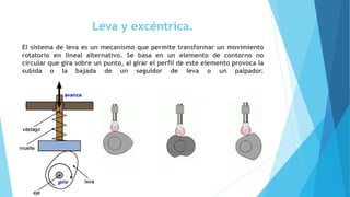 Mecanismos transformación de movimientos | PPTX