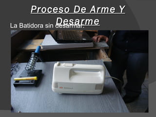 Mecanismos y circuitos de una batidora | PPT