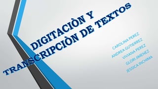 Mecanografia y digitacion | PPTX
