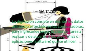 Mecanografia y digitacion | PPTX