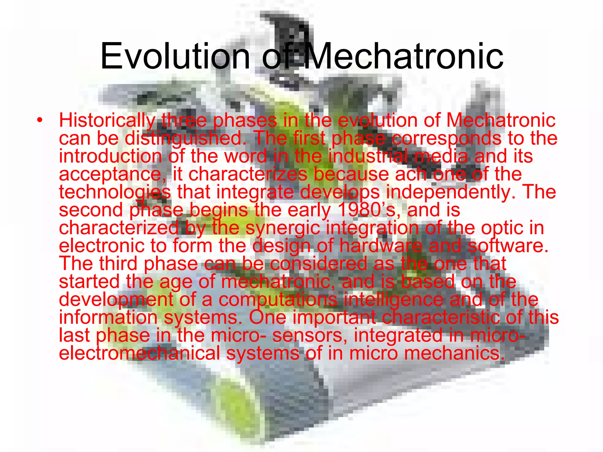 Mecatronica | PPT