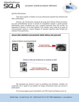 Meccanismi cerebrali ed evoluzione della lettura | PDF