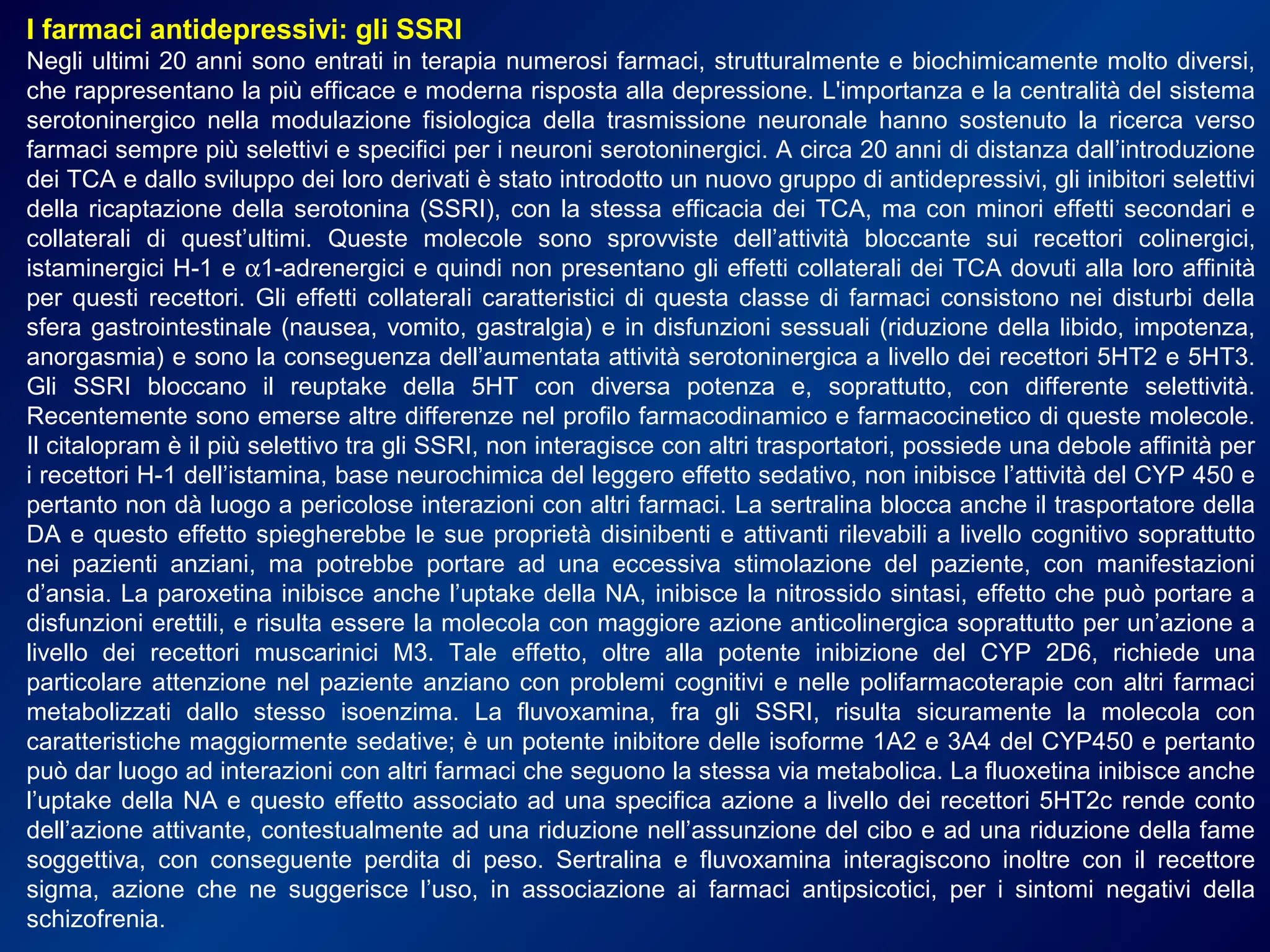 Meccanismi molecolari della depressione | PPT