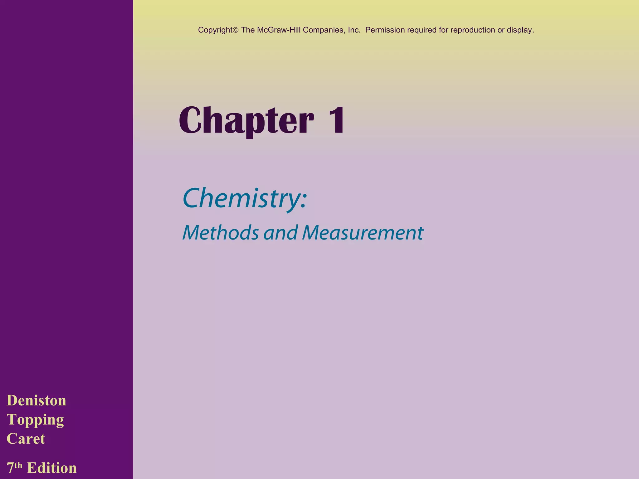 Mecchapter1 120815074806-phpapp01 | PPT | Chemistry | Science
