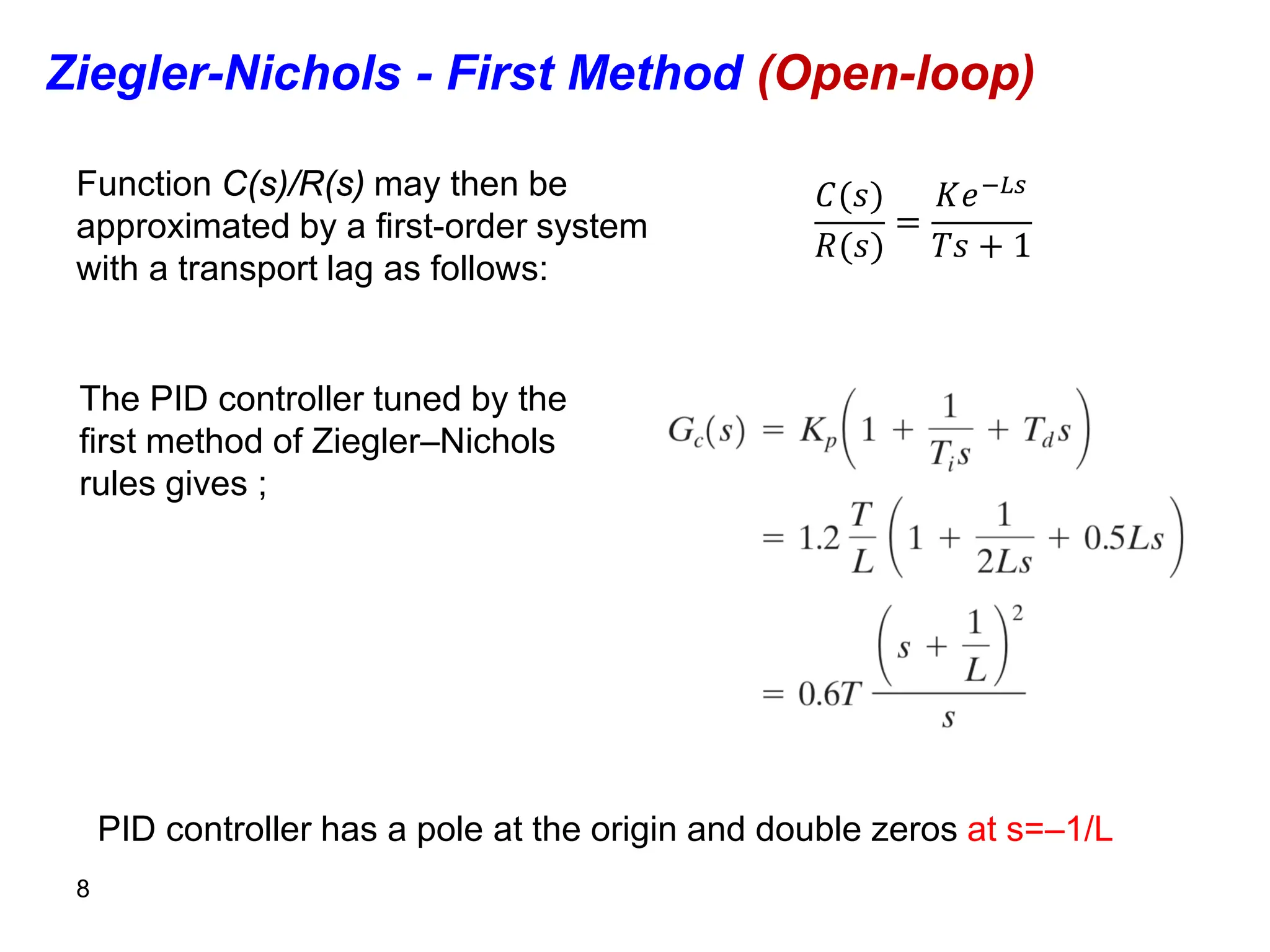 Ziegler Nichols Method for PID Controller Tuning | PDF