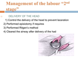 Mechanism of normal labour | PPTX