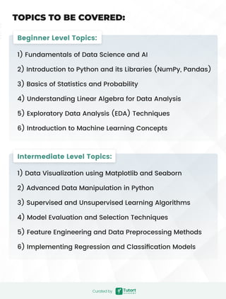 Transition From Mechanical Engineering to Data Science | Tutort Academy | PDF
