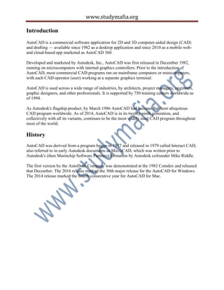 Mech auto cad-report.ppt