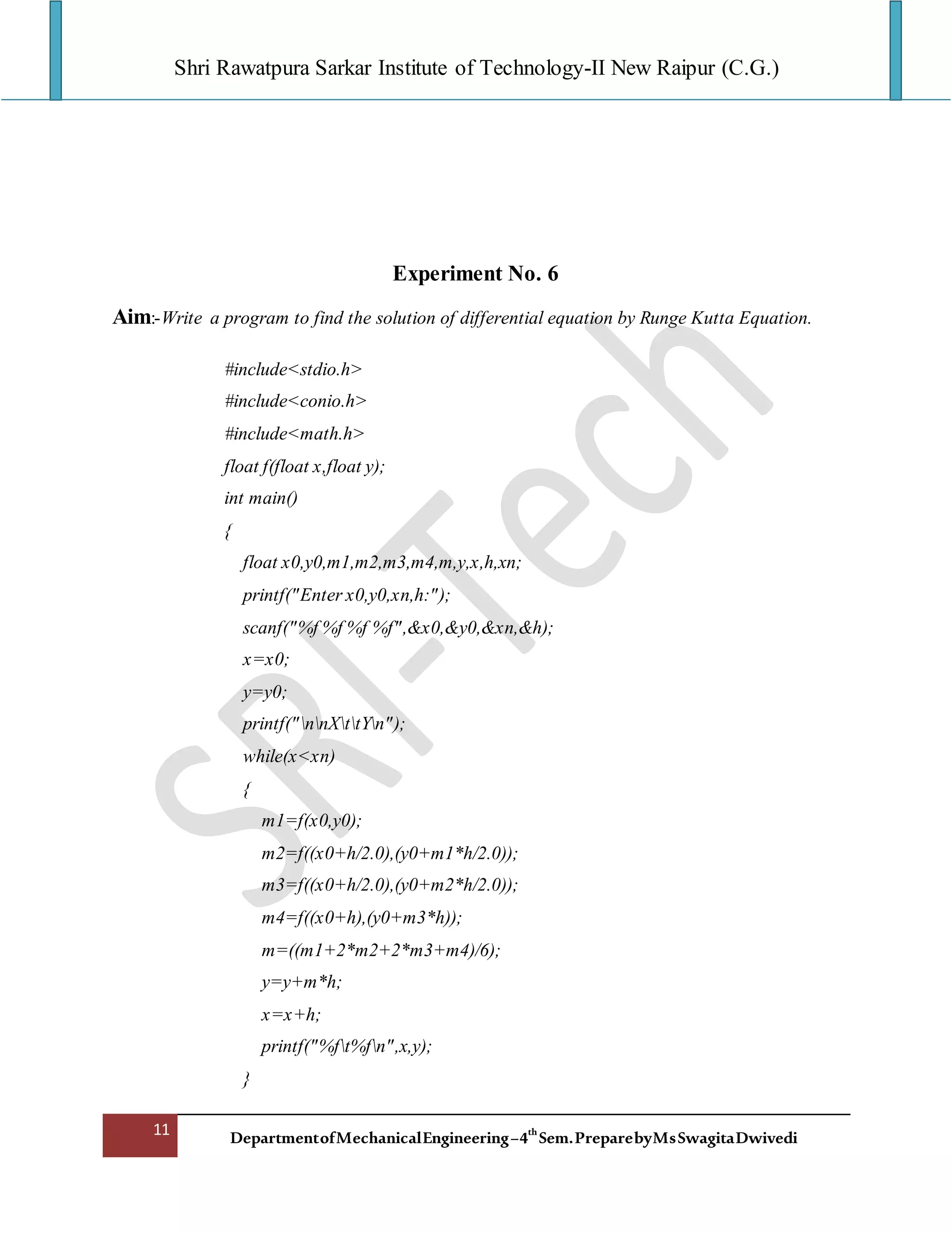 Mech nacp lab | DOCX