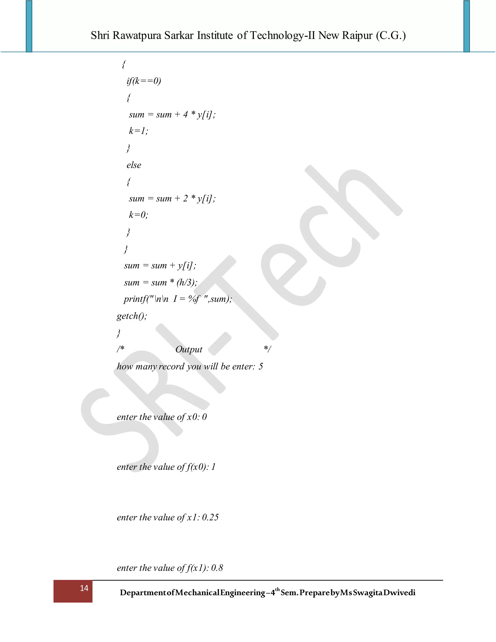 Mech nacp lab | DOCX