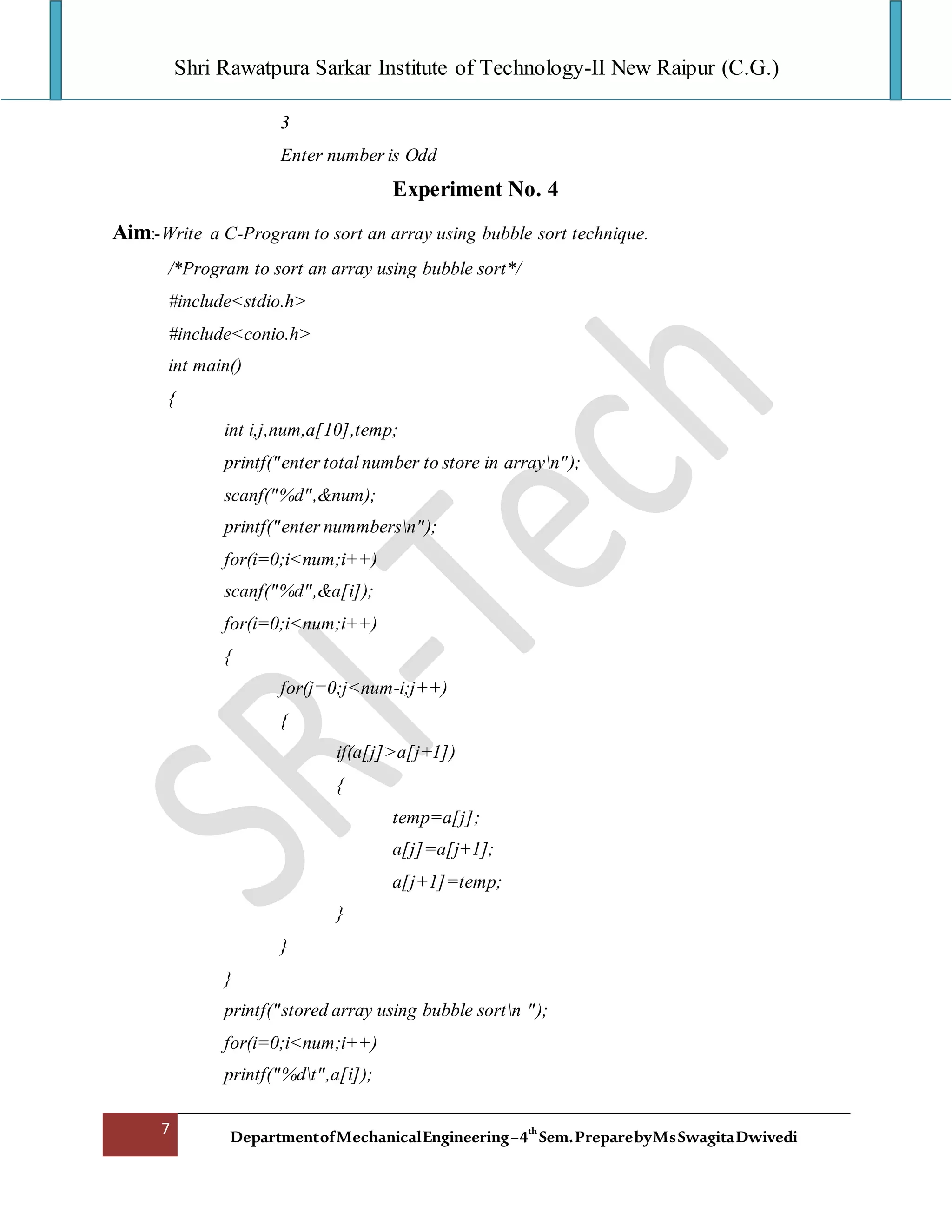 Mech nacp lab | DOCX