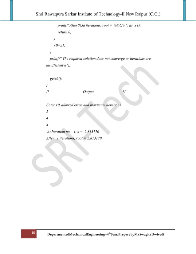 Mech nacp lab | DOCX